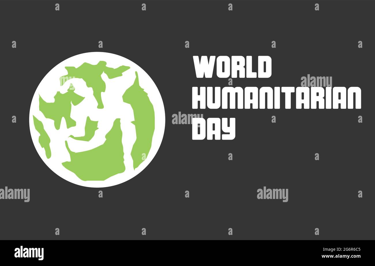 World humanitarian day creative Stock Vector Images - Alamy
