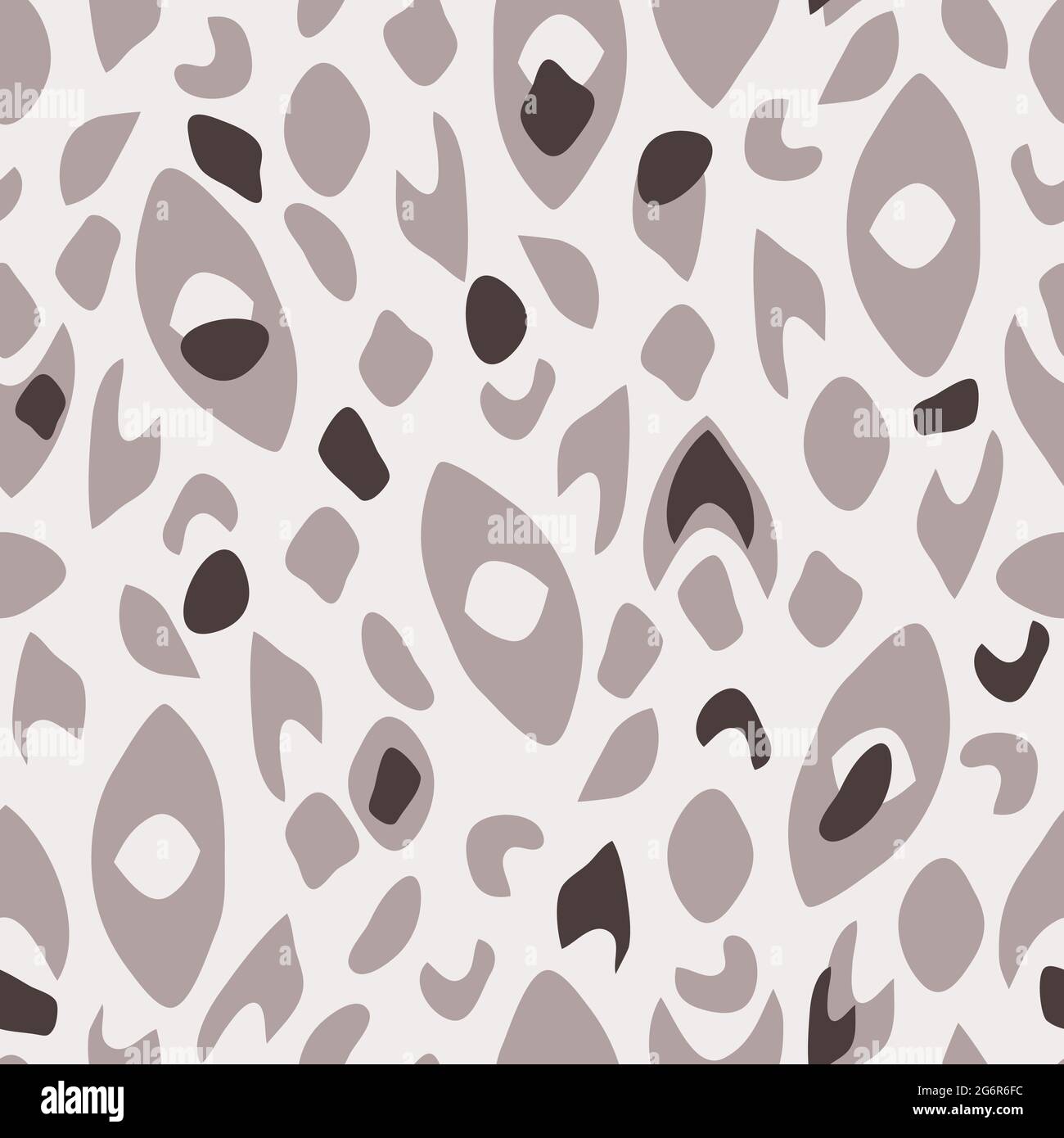 Seamless vector pattern with animal fur texture on light purple. Simple ...