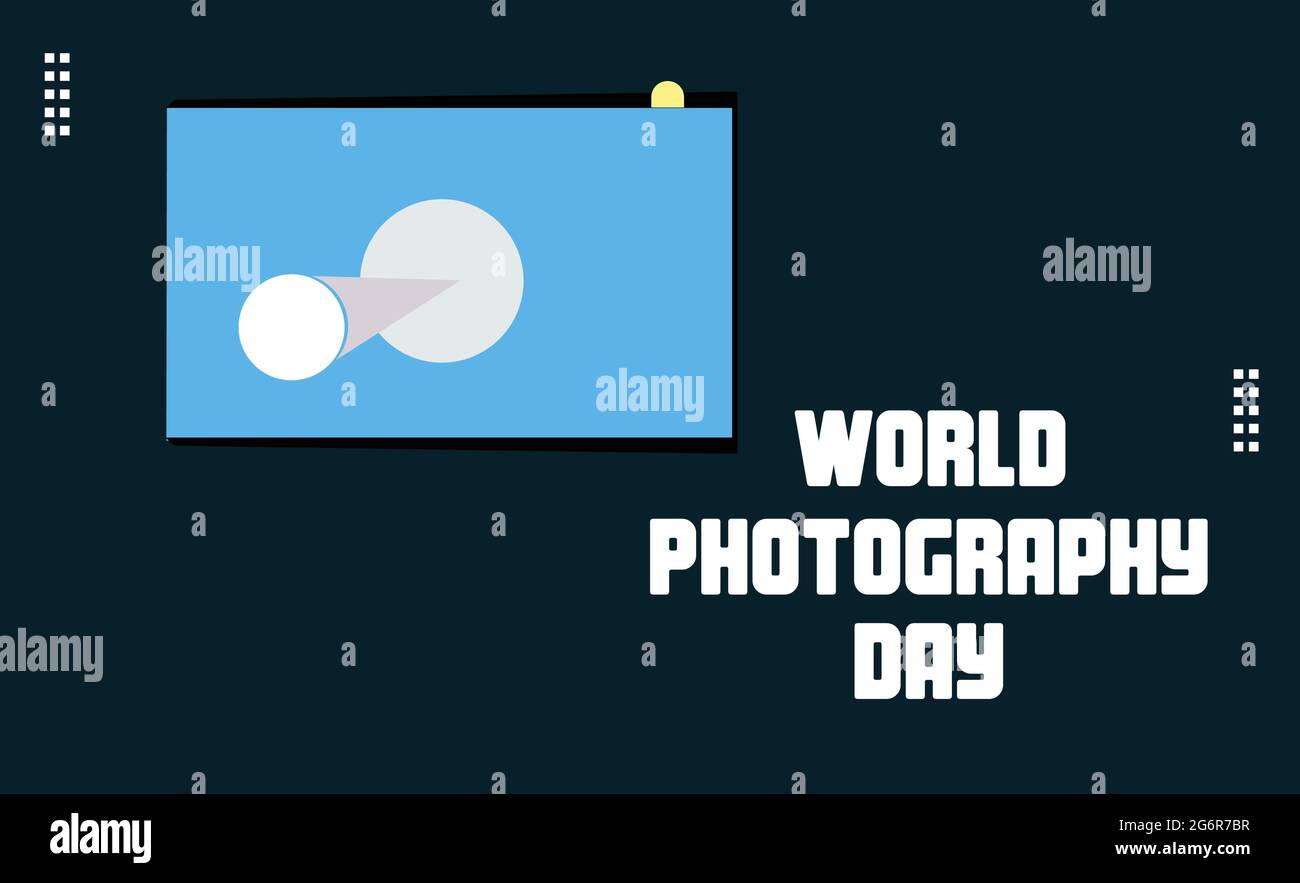 Flat world photography day Stock Vector Images - Alamy