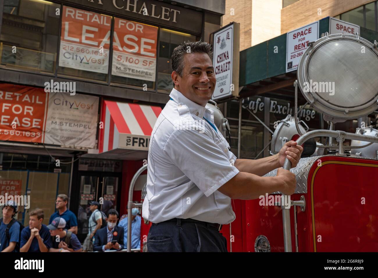 New York, United States. 07th July, 2021. New York Fire Department ...