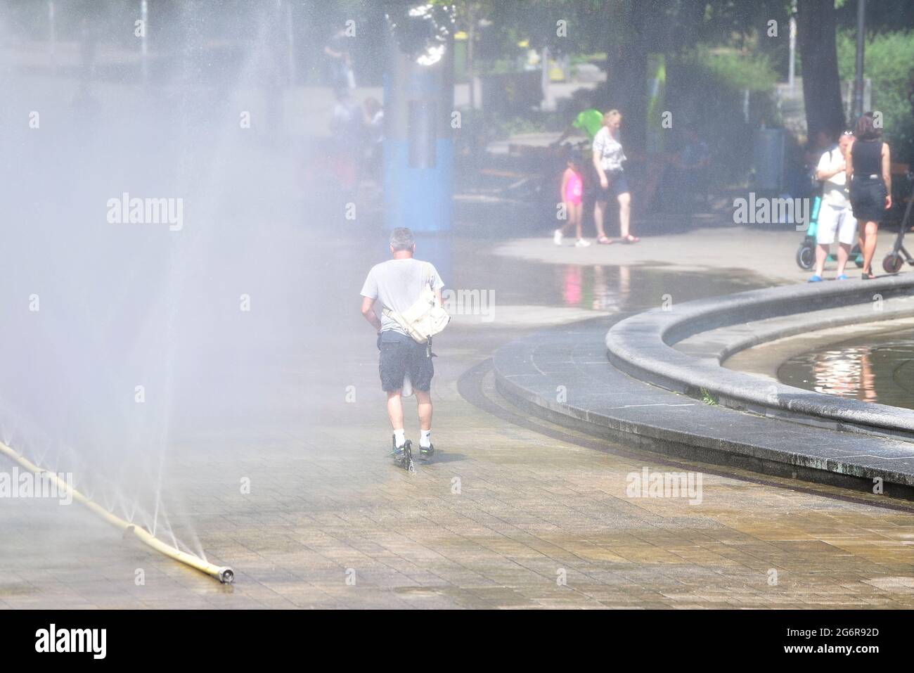 Fire cooling down hi-res stock photography and images - Alamy