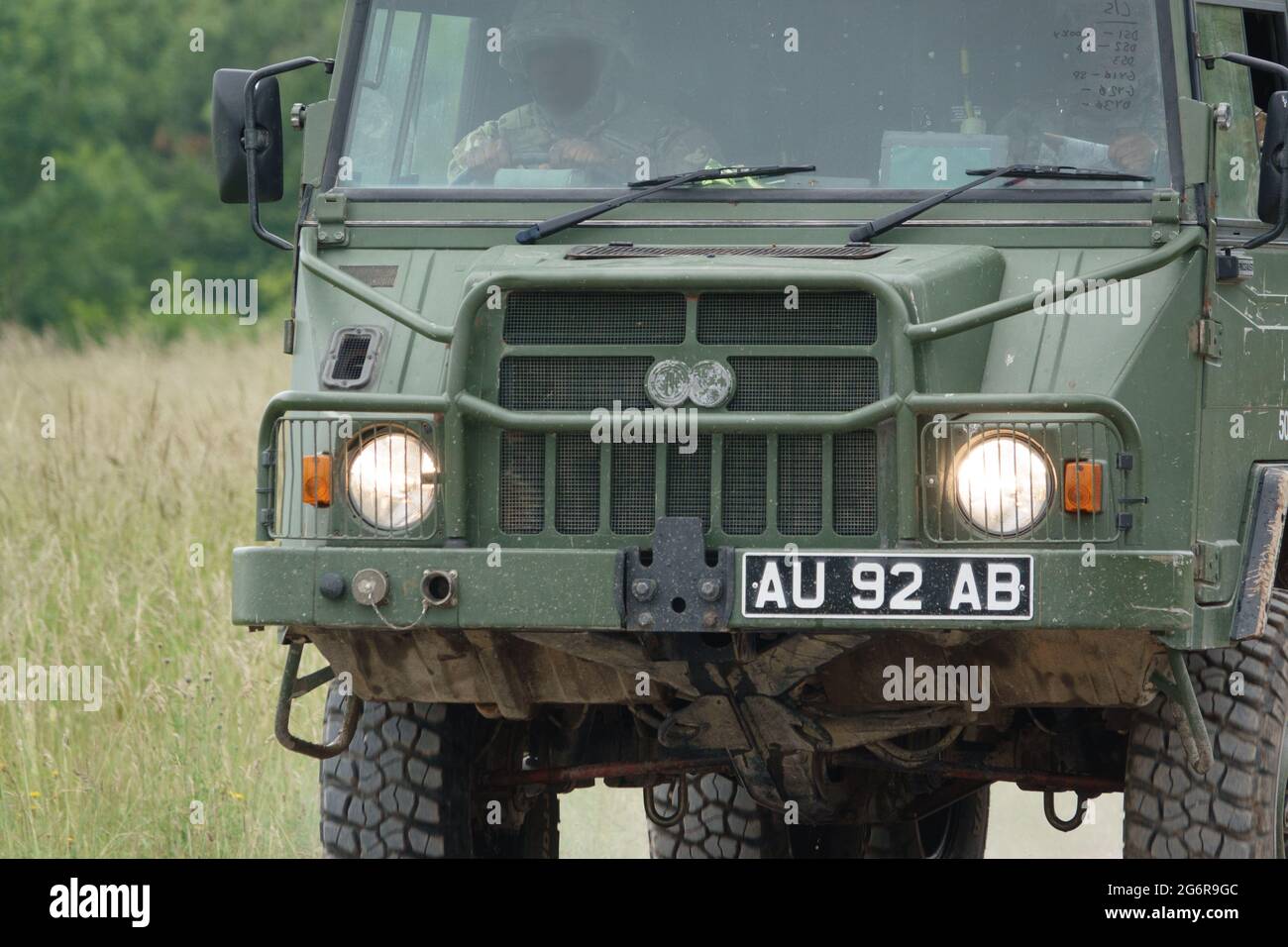 A British army Steyr-Daimler-Puch - BAE Systems Pinzgauer high-mobility ...