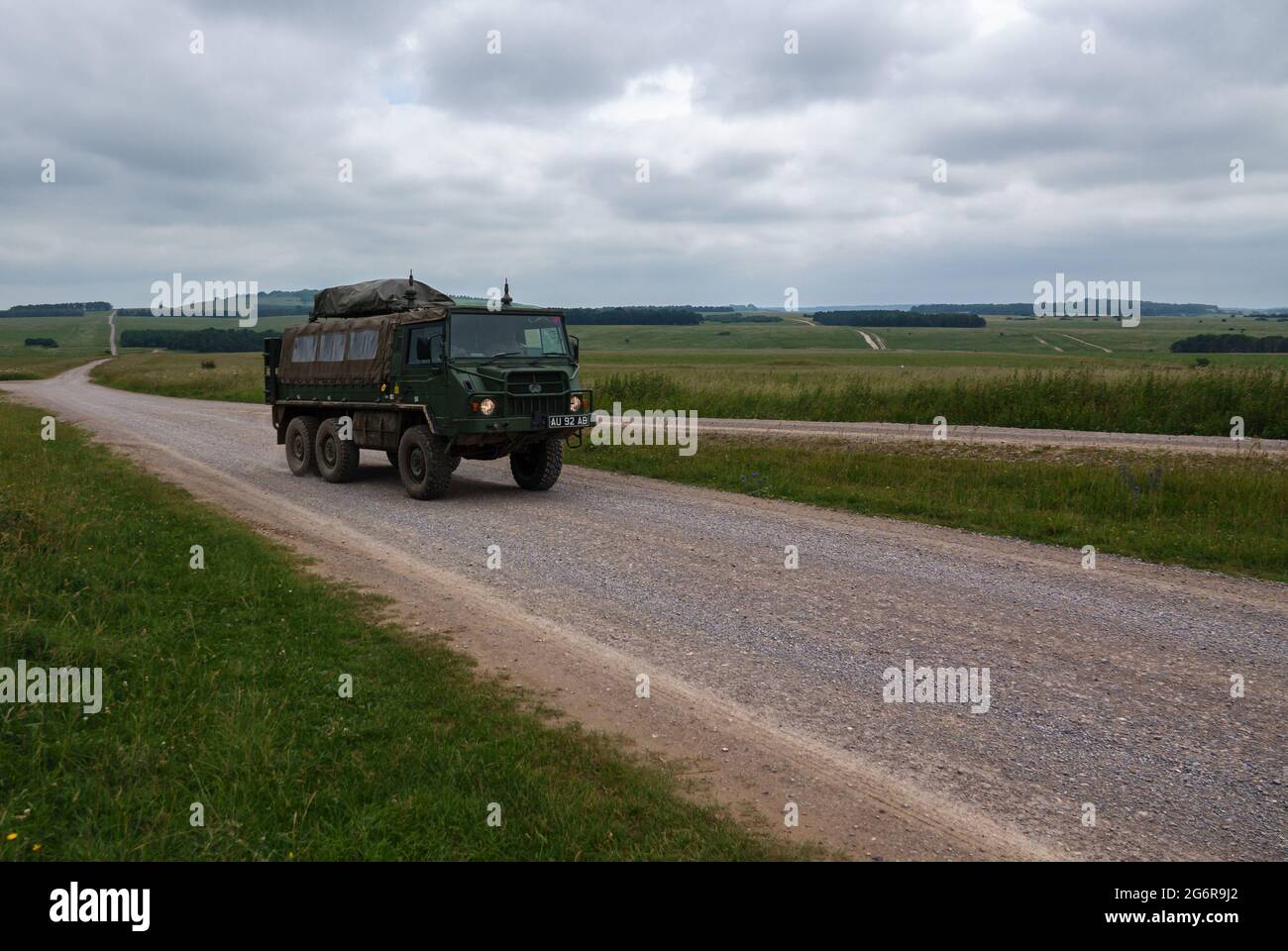 A British army Steyr-Daimler-Puch - BAE Systems Pinzgauer high-mobility ...