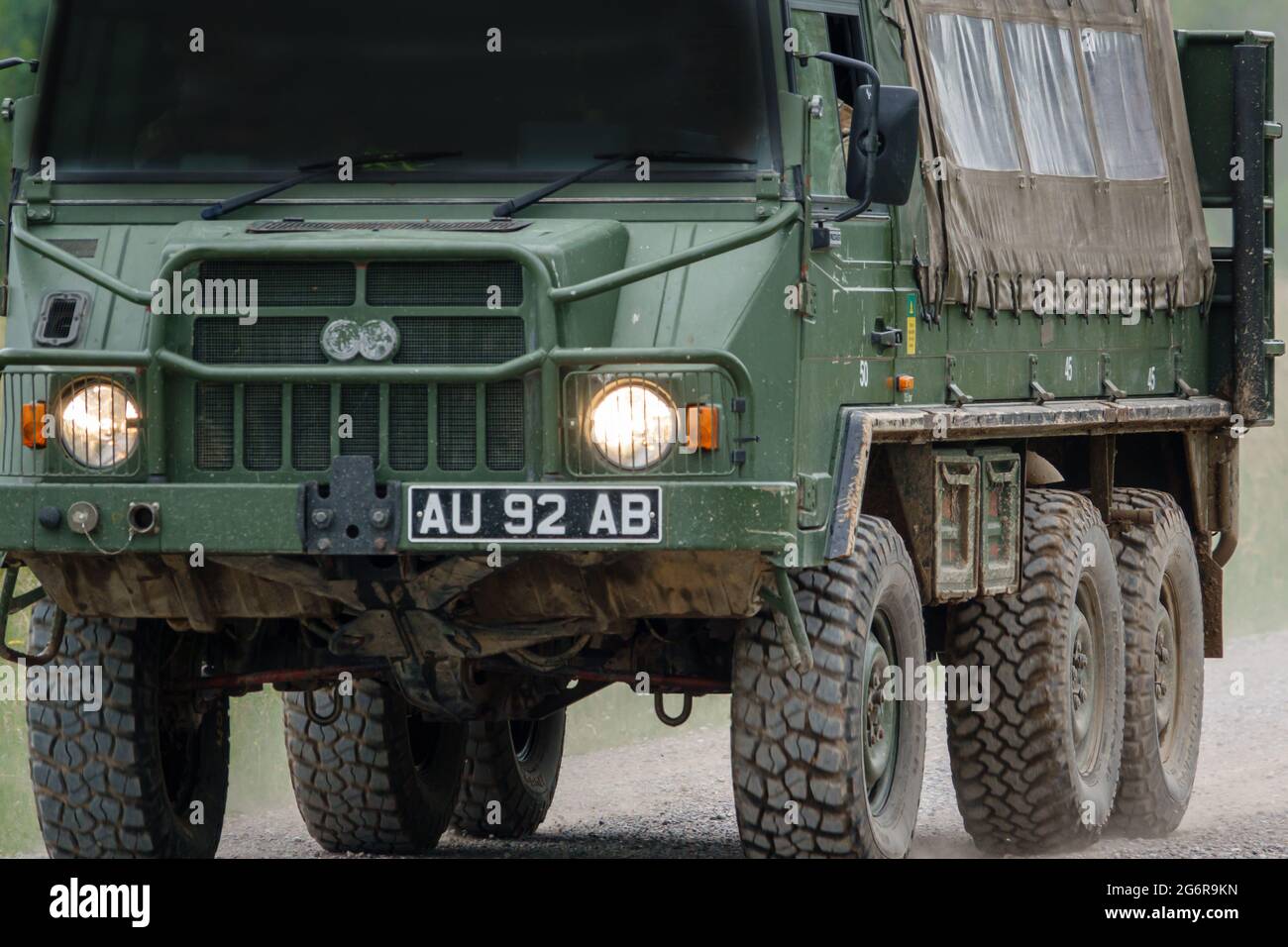 A British army Steyr-Daimler-Puch - BAE Systems Pinzgauer high-mobility ...