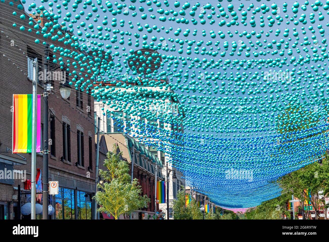 Montreal Gay Village, Canada Stock Photo - Alamy