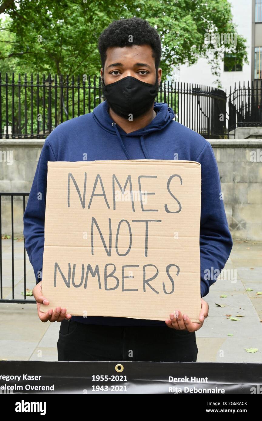 Names Not Numbers Protest. Names Not Numbers is an organisation that ...
