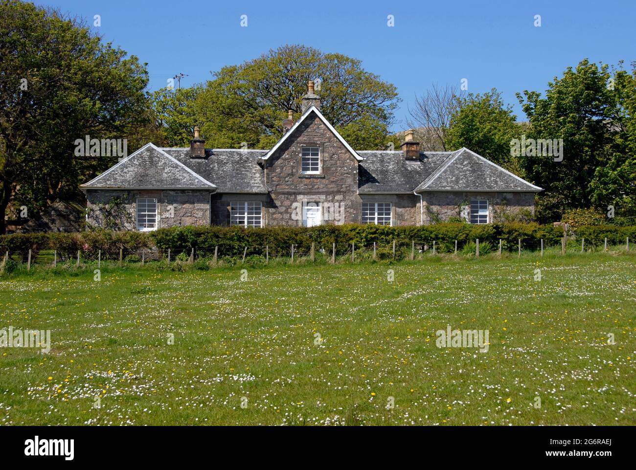 Building housing Iona Heritage Centre, Iona, Scotland Stock Photo - Alamy