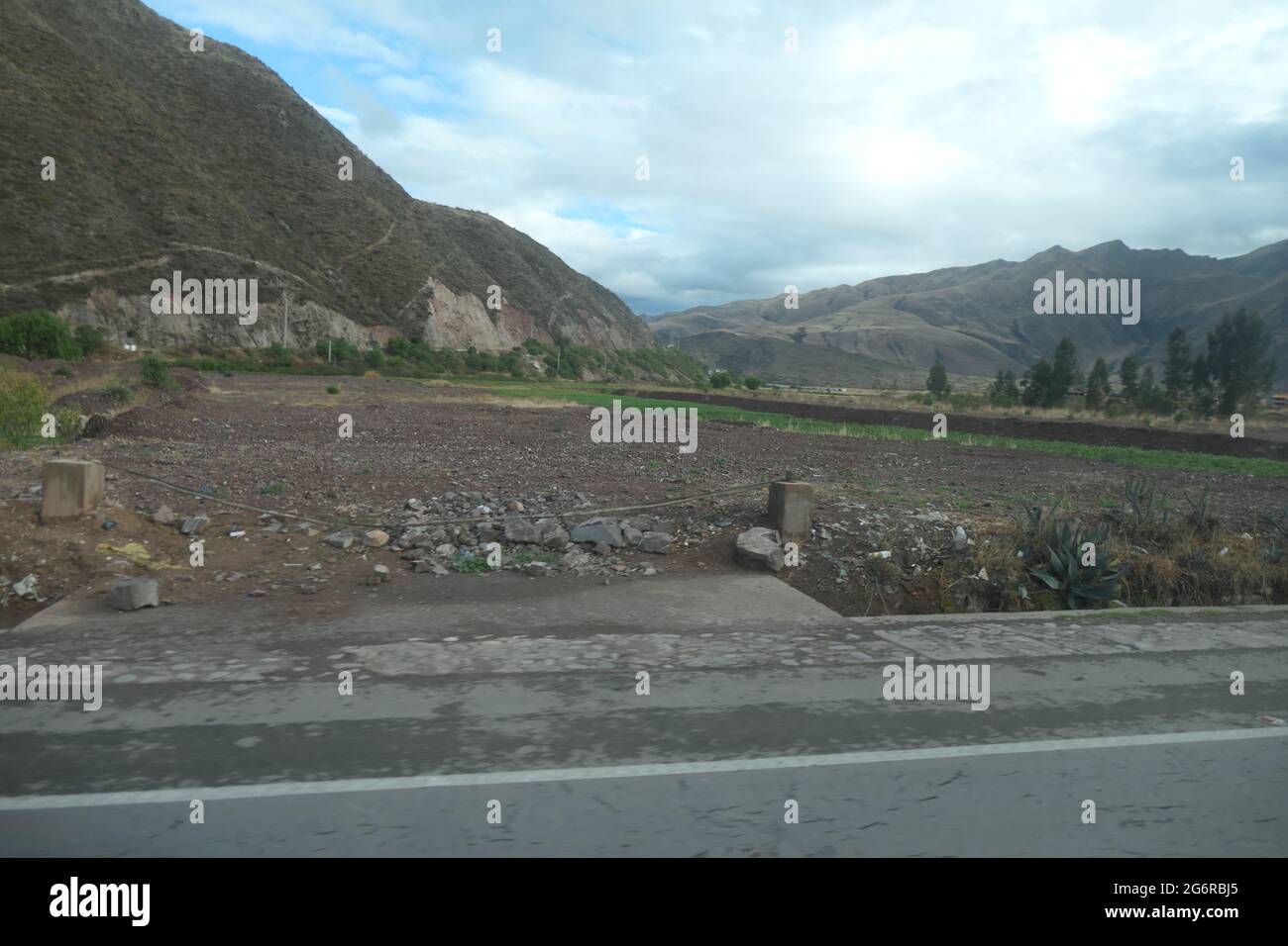 explore farm land in the Republic of Peru mountain mountains farmland ...