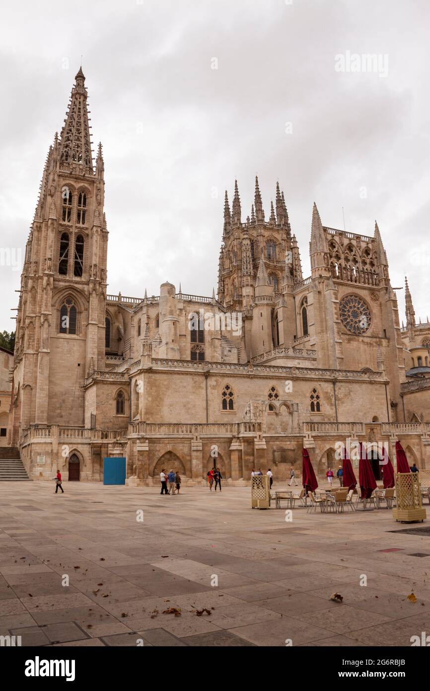 Burgos Cathedral, Spain Stock Photo - Alamy