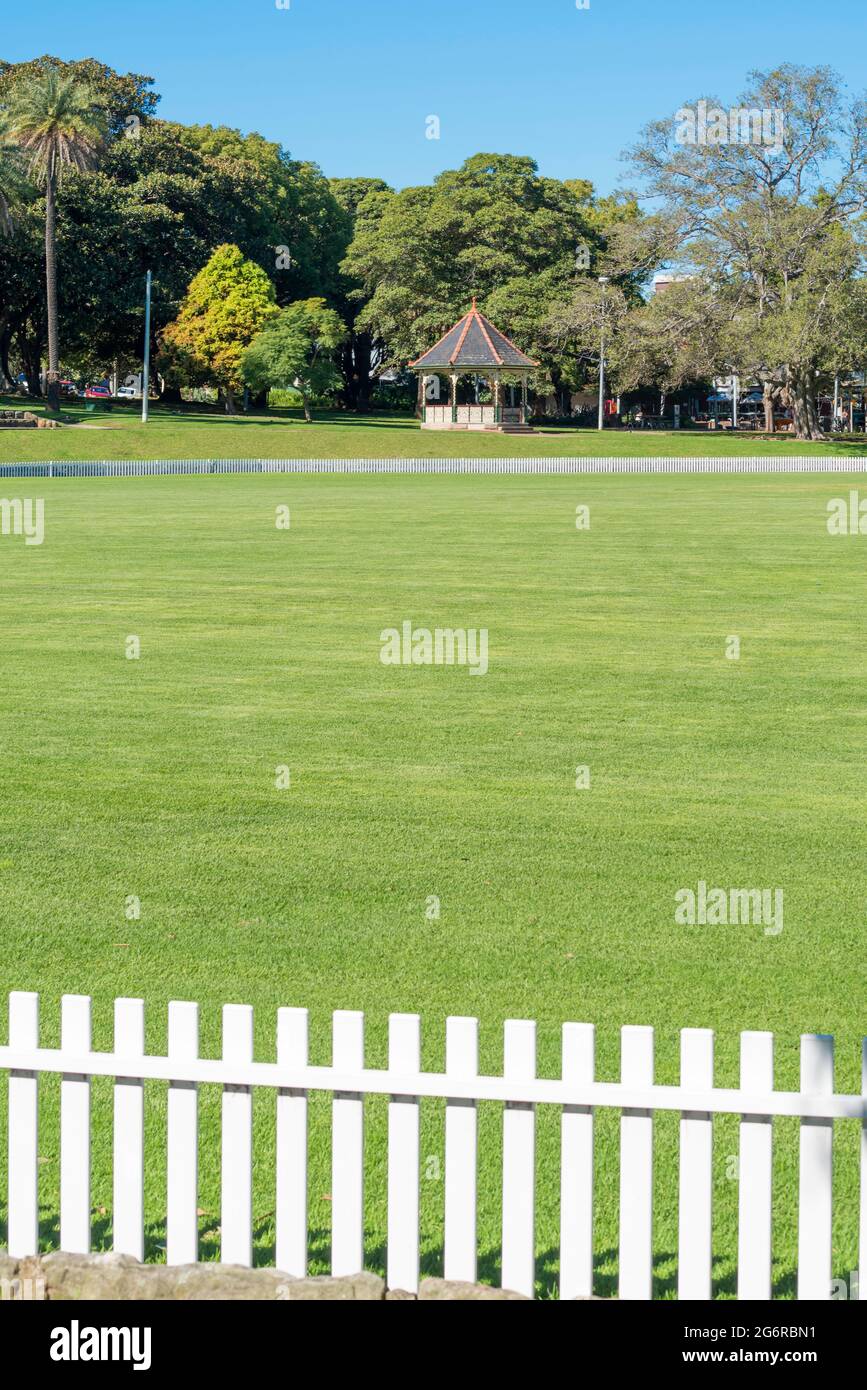 Petersham Park and oval in Sydney's inner west was resumed in 1887 and ...