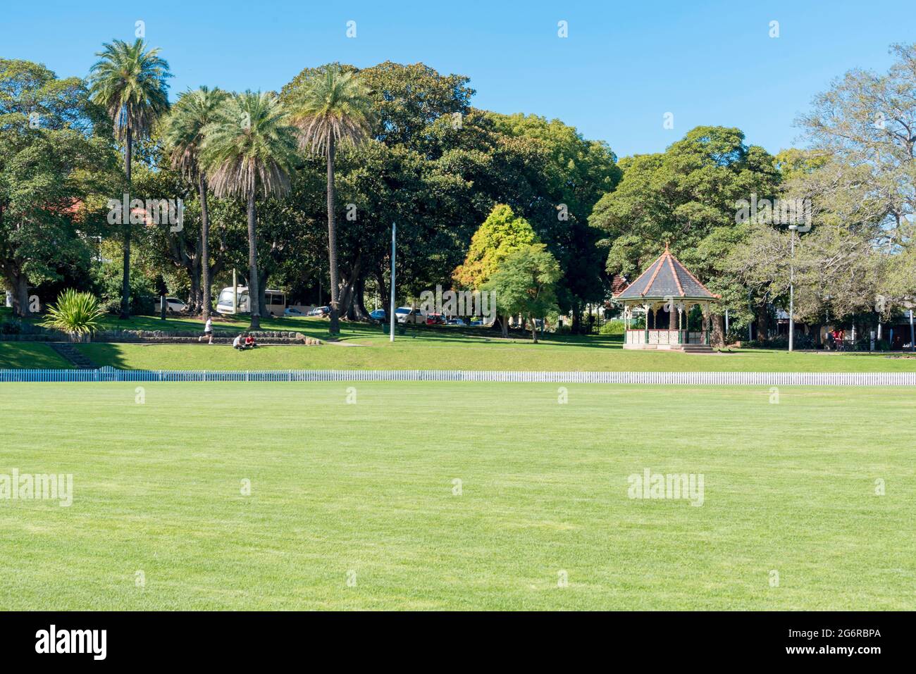Old style park facilities hi-res stock photography and images - Alamy