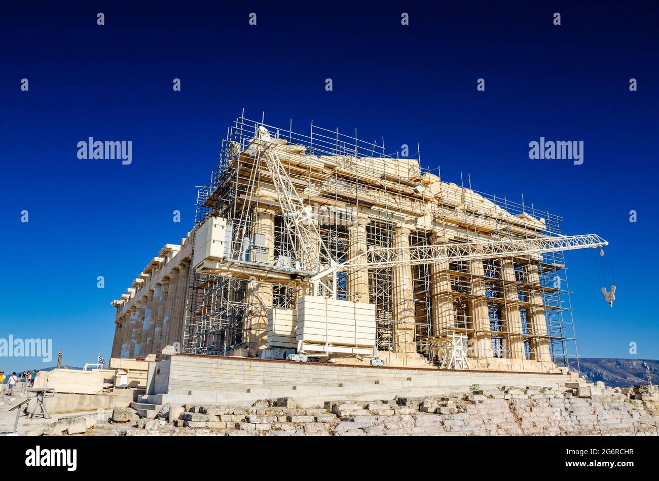 Iconic view of the Acropolis of Athens, Greece Stock Photo - Alamy