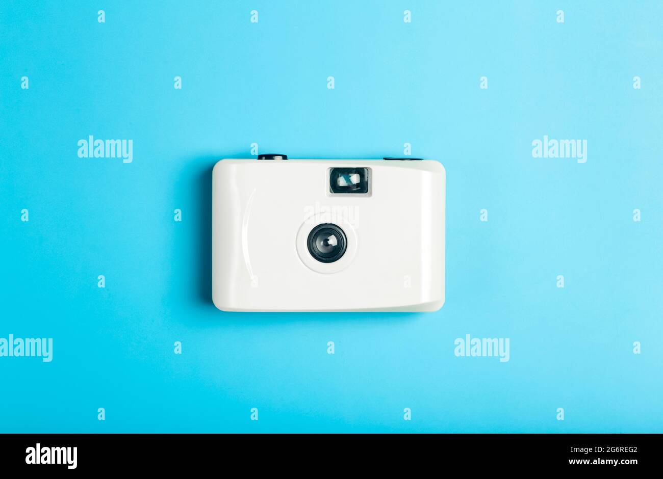 Film camera on a color minimal background. Photography, lifestyle ...