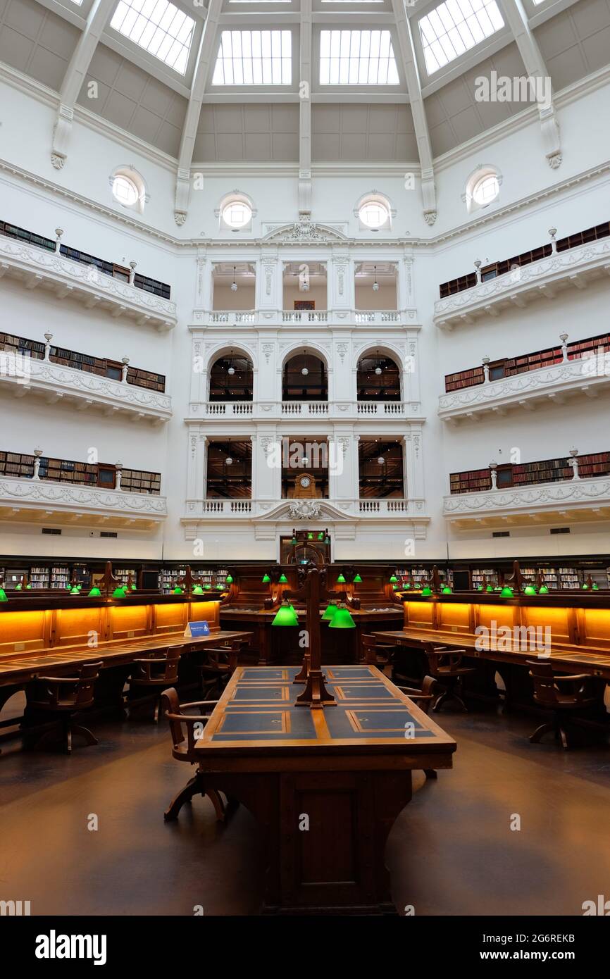 State Library Victoria Stock Photo - Alamy