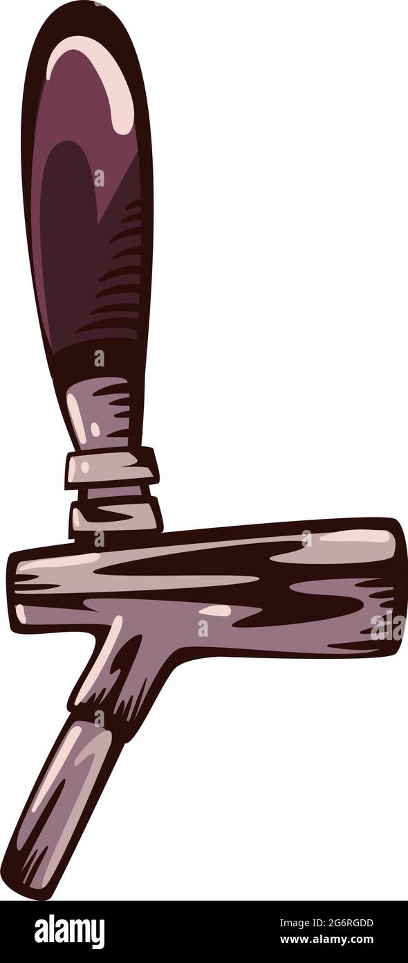 draught beer tap isolated icon Stock Vector Image & Art - Alamy