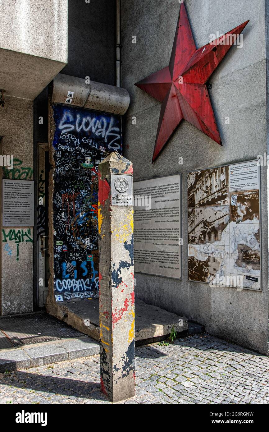 Checkpoint Charlie Wall Museum High Resolution Stock Photography and ...