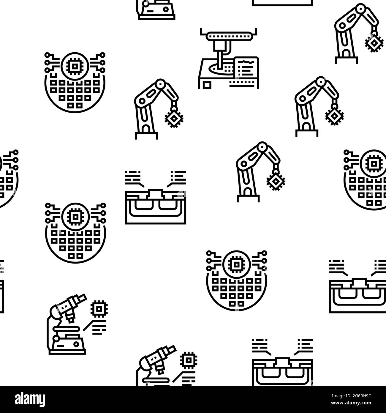 Testing computer screen semiconductor manufacturing hi-res stock ...