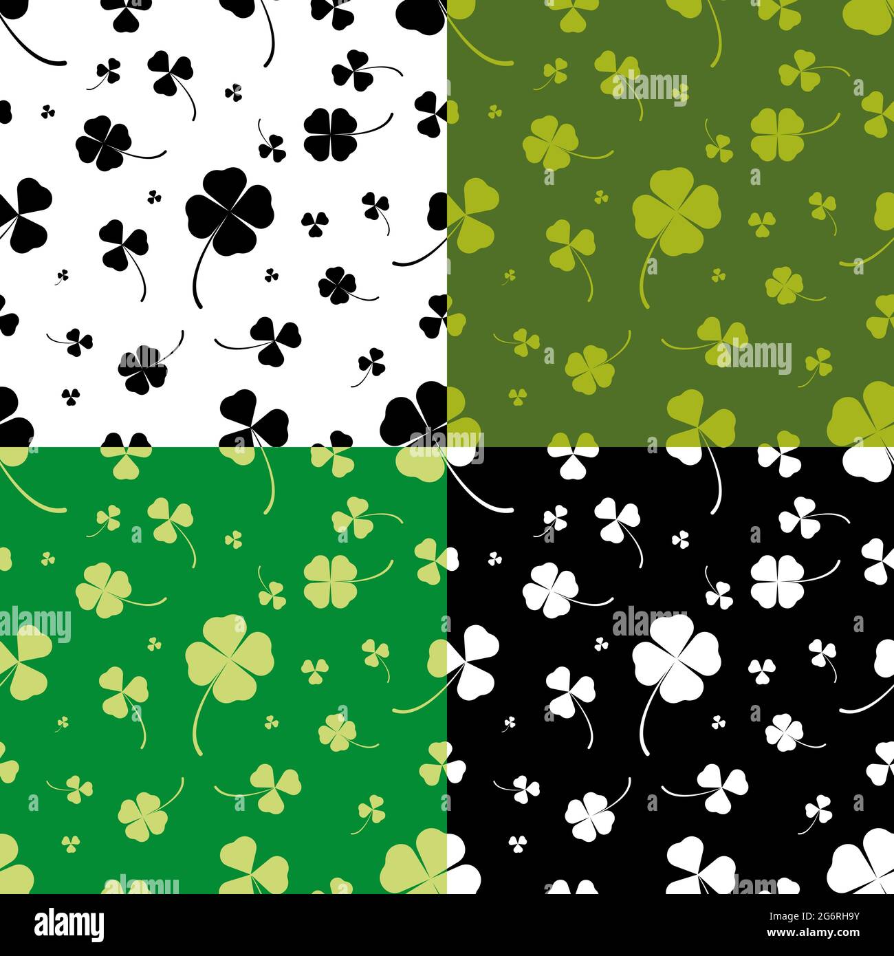 Trefoil patterns Stock Vector Images - Alamy