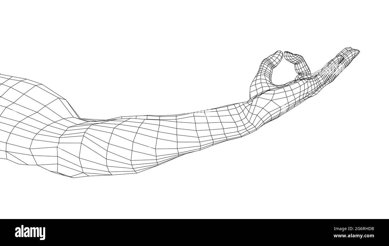 Hand OK sign. Vector Stock Vector Image & Art - Alamy