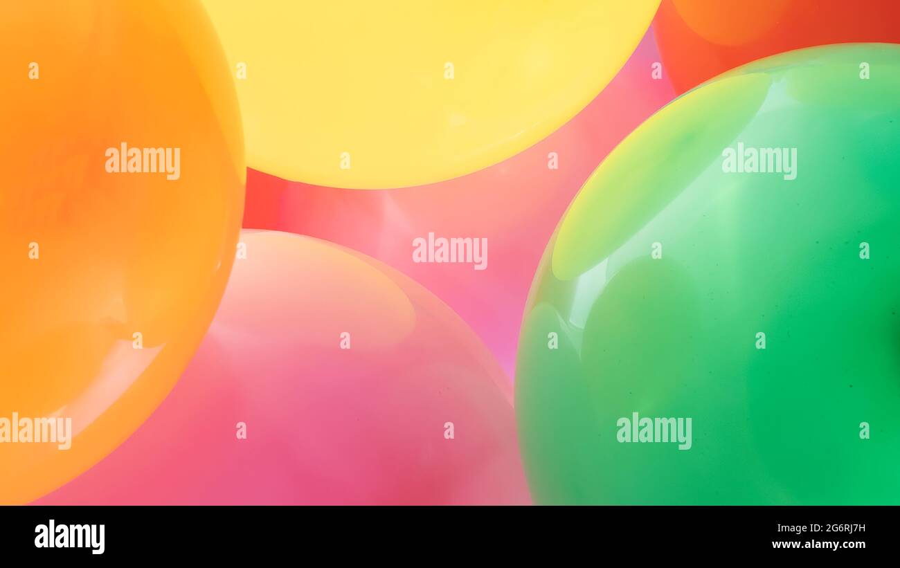 Abstarct colored round shapes forming a colorful background Stock Photo ...