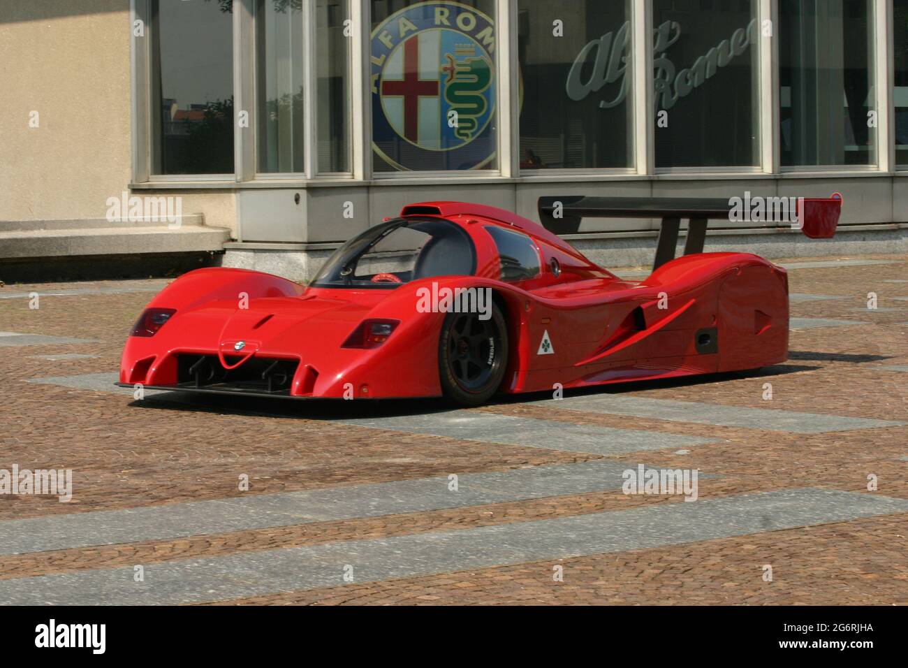 Alfa Romeo SE048, vettura destinata al Gruppo C. dotata di propulsore ...