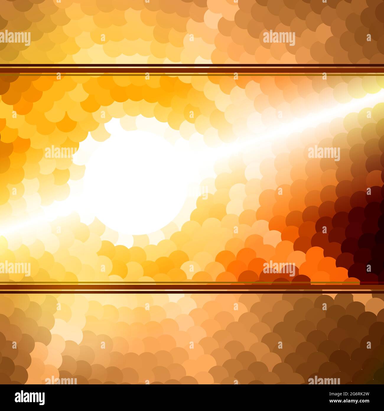 Bright dotted template of abstract cover with flare and ray. Graphic ...