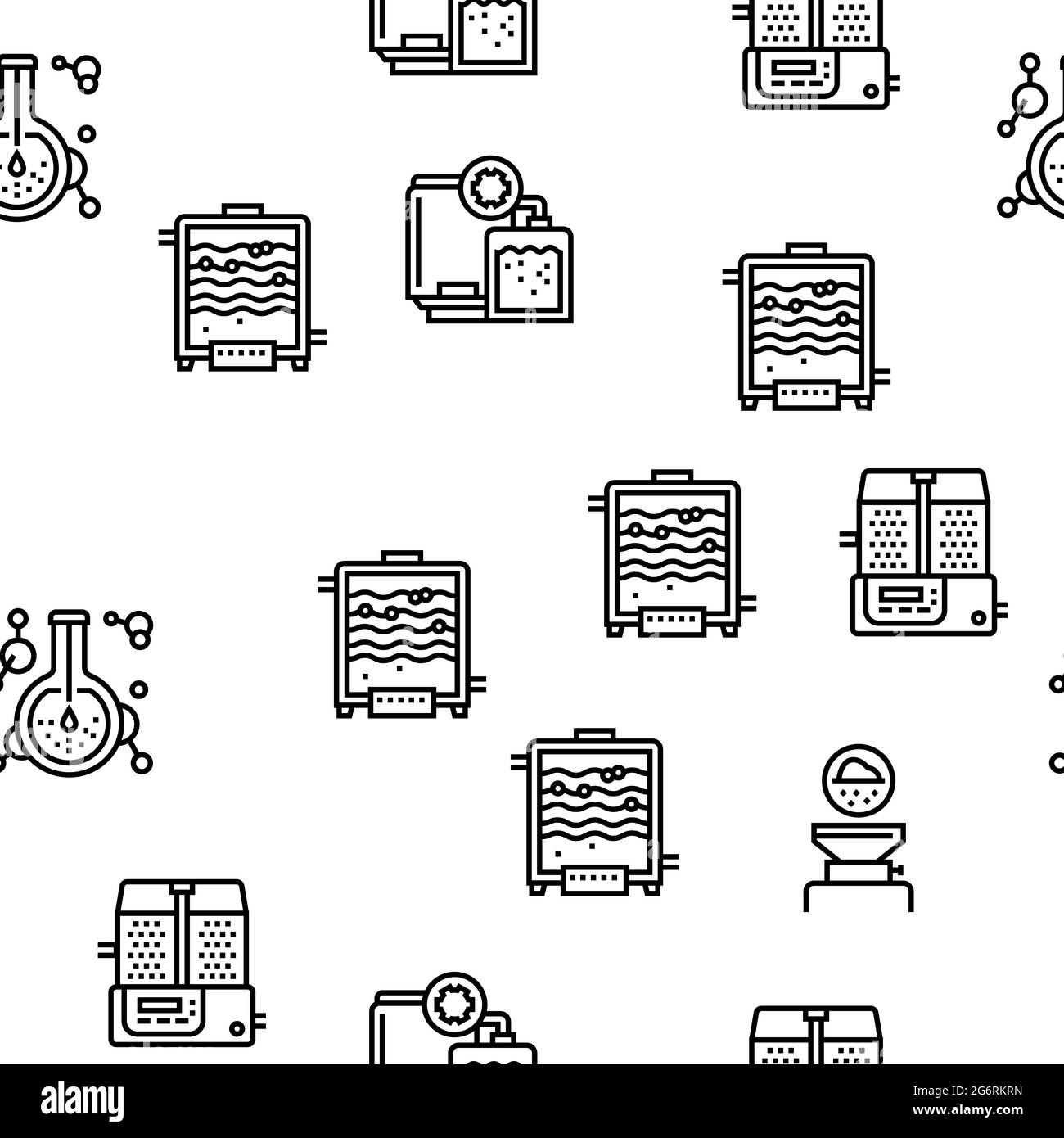 Pharmaceutical Production Factory Icons Set Vector Stock Vector Image ...