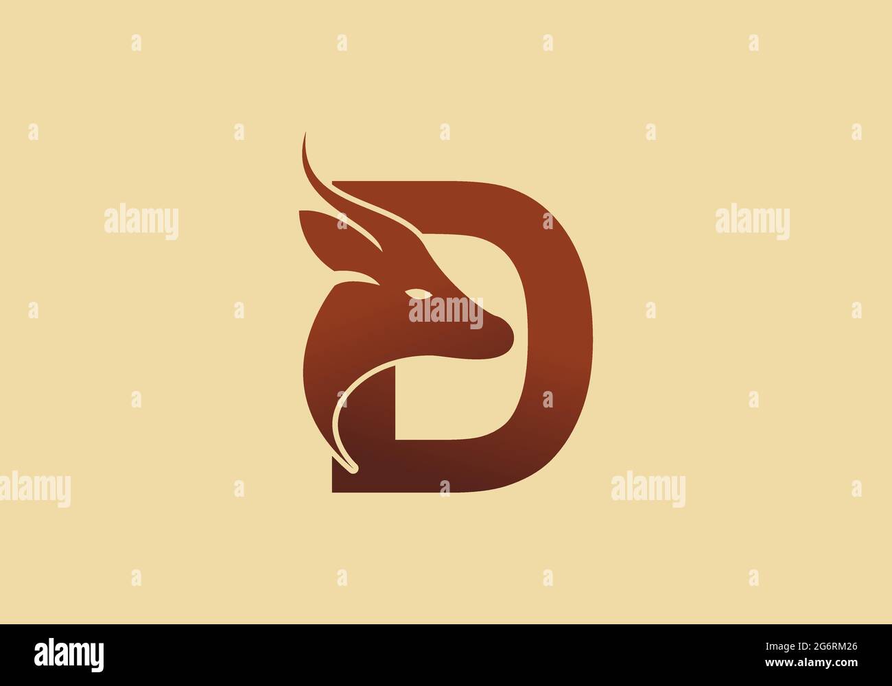 Deer head design hi-res stock photography and images - Alamy