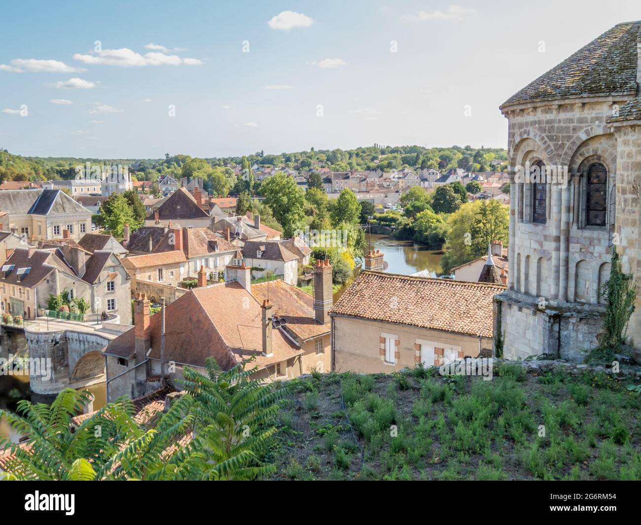 Old town montmorillon france hi-res stock photography and images - Alamy