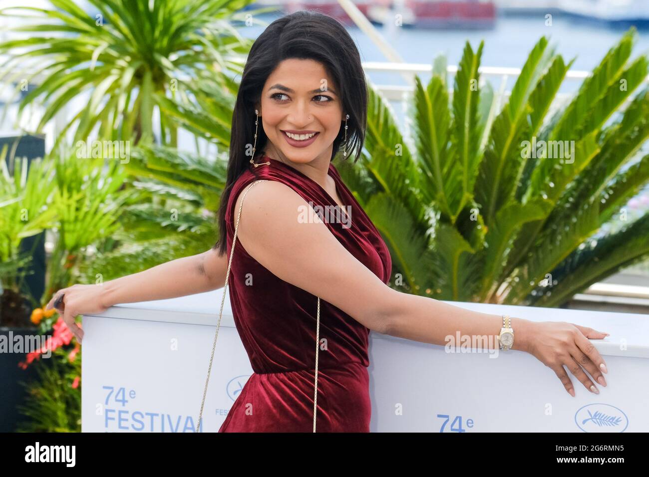 Palais des festivals, Cannes, France. 8th July, 2021. Azmeri Haque ...