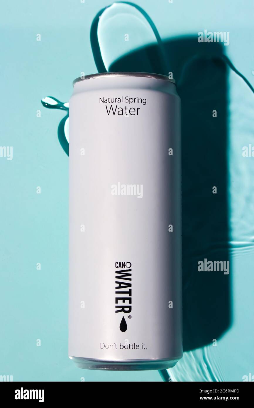 can of water Stock Photo - Alamy