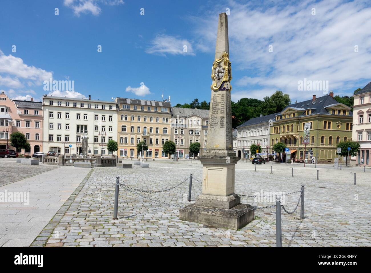Saxon post milestone hi-res stock photography and images - Alamy