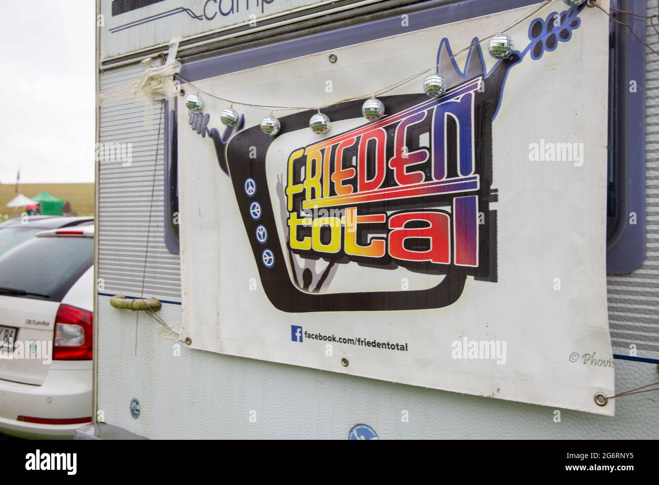 Friedenscamp (Peace Camp) Ramstein 2021: The campaign "Stop Ramstein ...