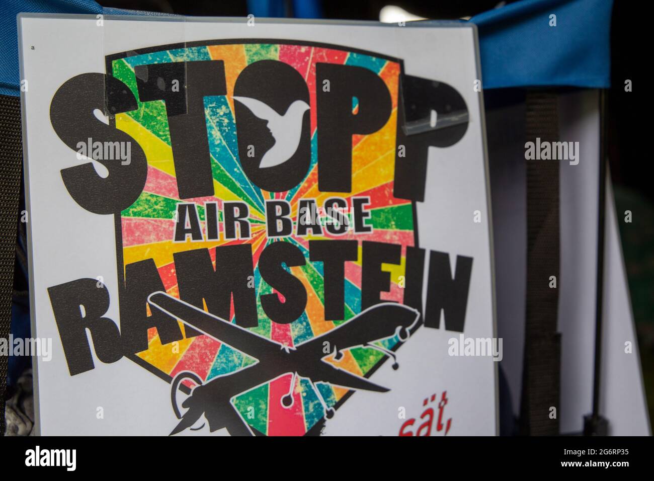 Friedenscamp (Peace Camp) Ramstein 2021: The campaign "Stop Ramstein ...