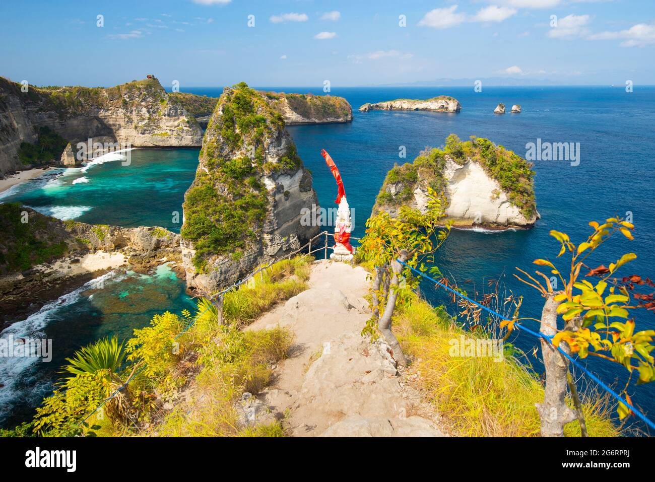 Aerial scenic nusa penida view hi-res stock photography and images - Alamy