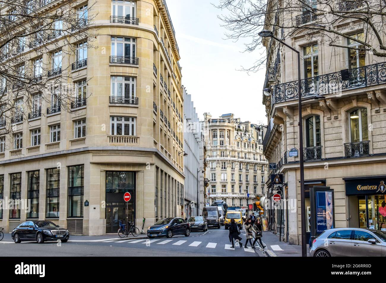 France Parisian Streets Stock Photo - Alamy