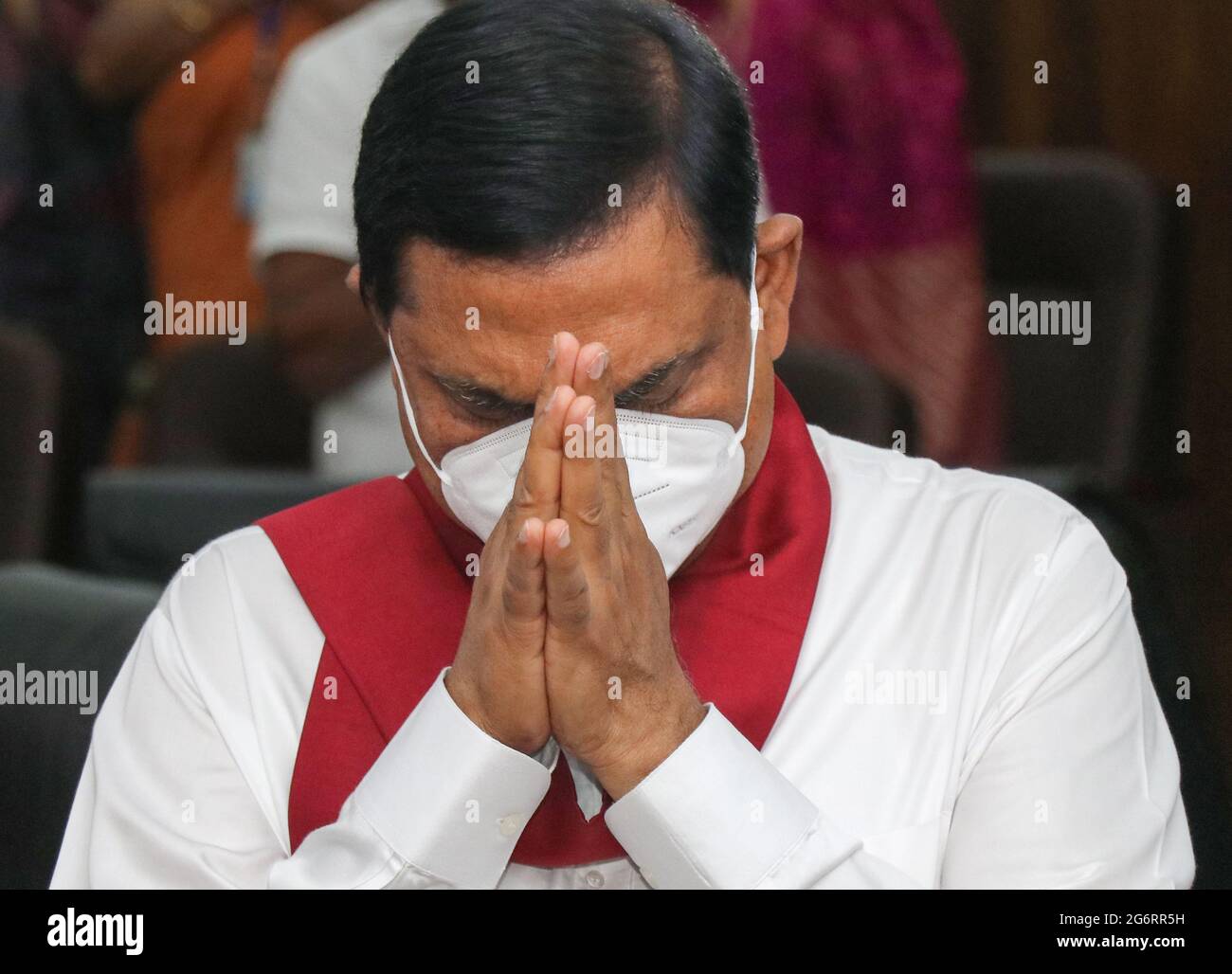 Colombo, Sri Lanka. 08th July, 2021. The newly-appointed Finance ...