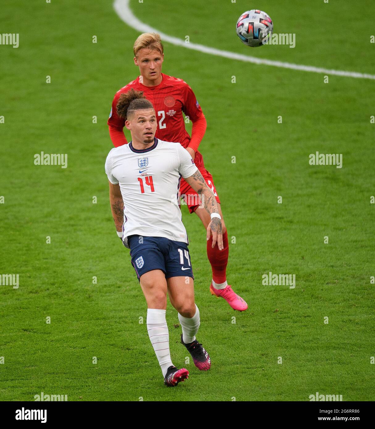 Kalvin phillips england denmark hi-res stock photography and images - Alamy