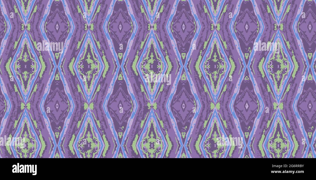 Vintage geometric seamless pattern. The texture of an antique carpet ...
