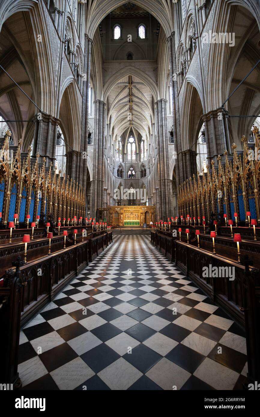 Choir westminster abbey london hi-res stock photography and images - Alamy