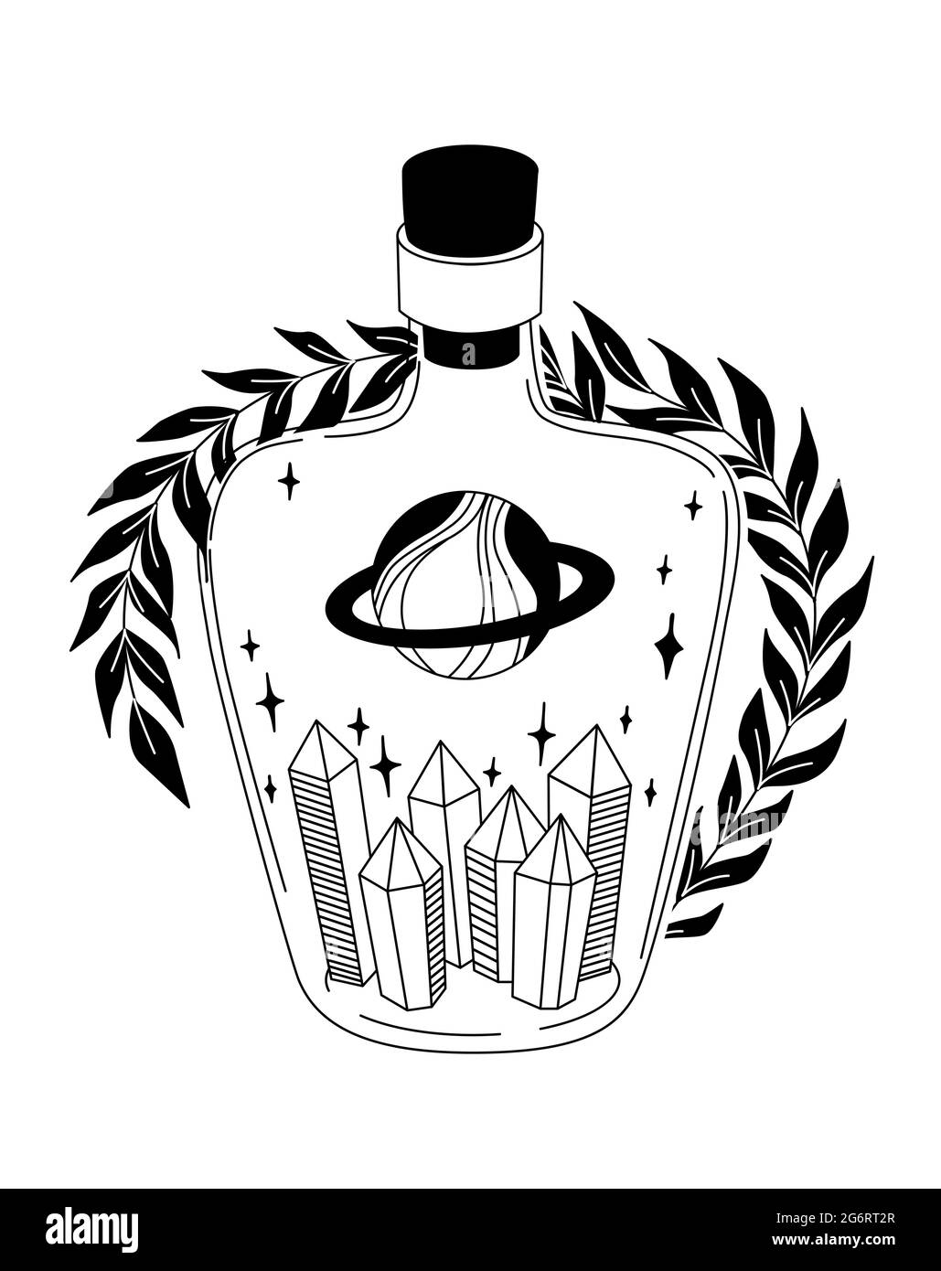 Cartoon medicine bottle Black and White Stock Photos & Images - Alamy