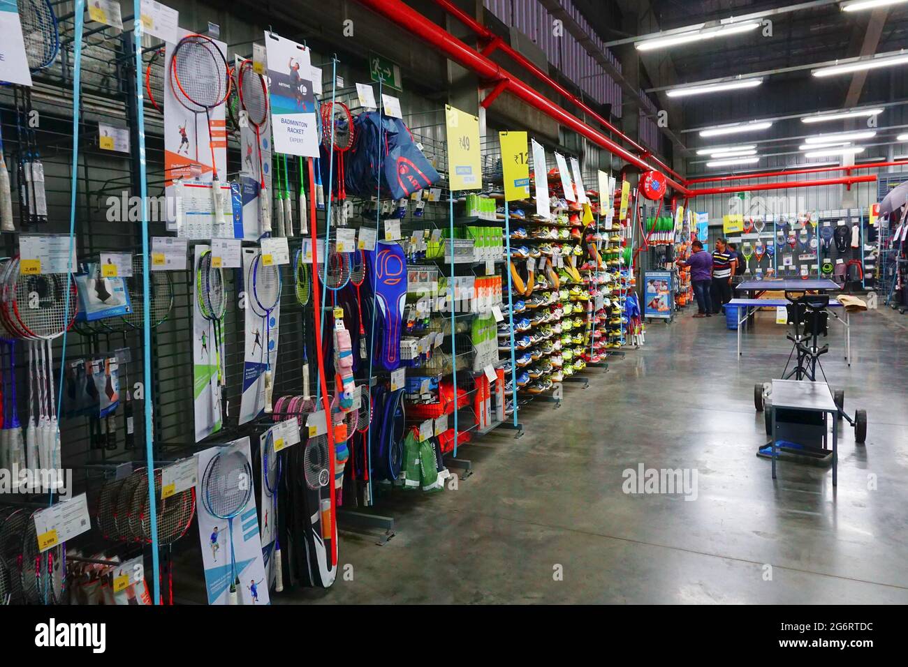 ULUBERIA, HOWRAH, WEST BENGAL / INDIA - 18TH MARCH 2018 : Badminton ...