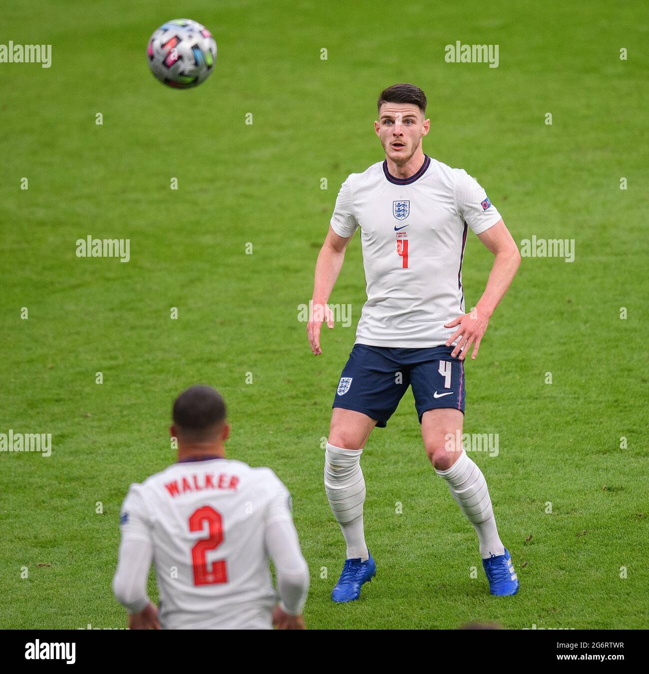 Declan rice england 2021` hi-res stock photography and images - Alamy