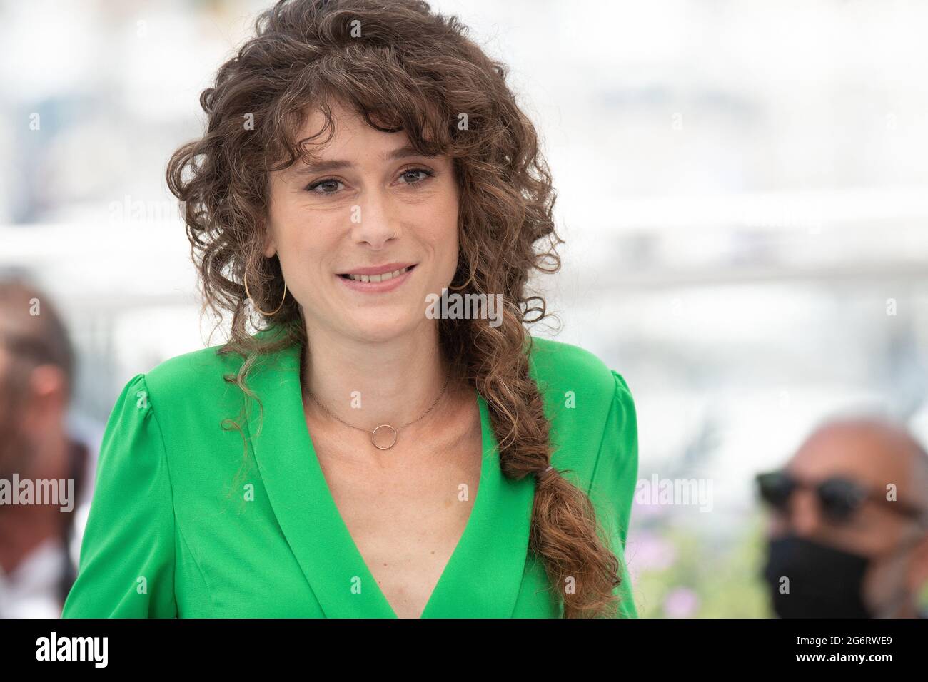 Director Laura Wandel attends the Un Monde (A World) photocall during ...