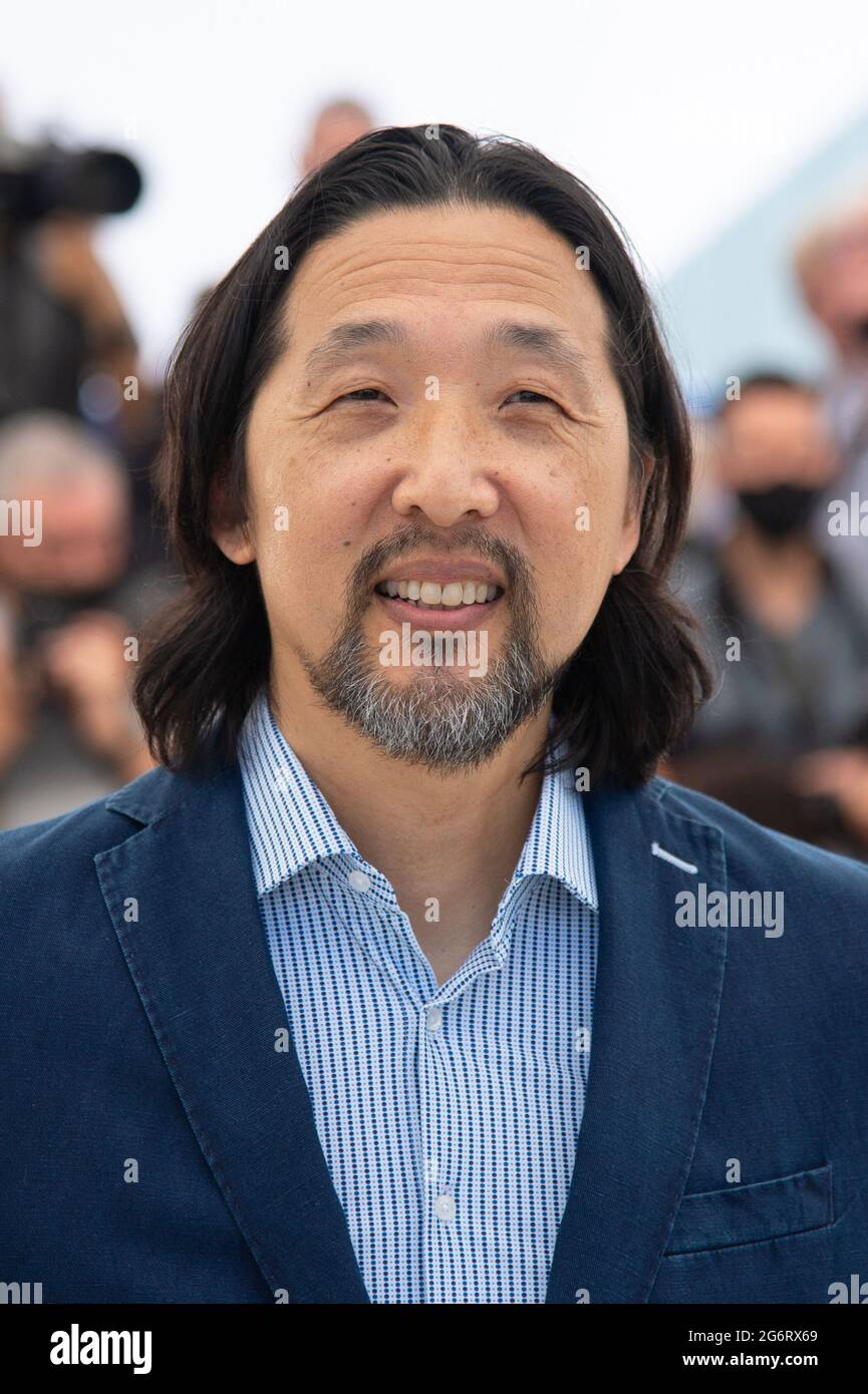 Kogonada attending the After Yang Photocall as part of the 74th Cannes ...