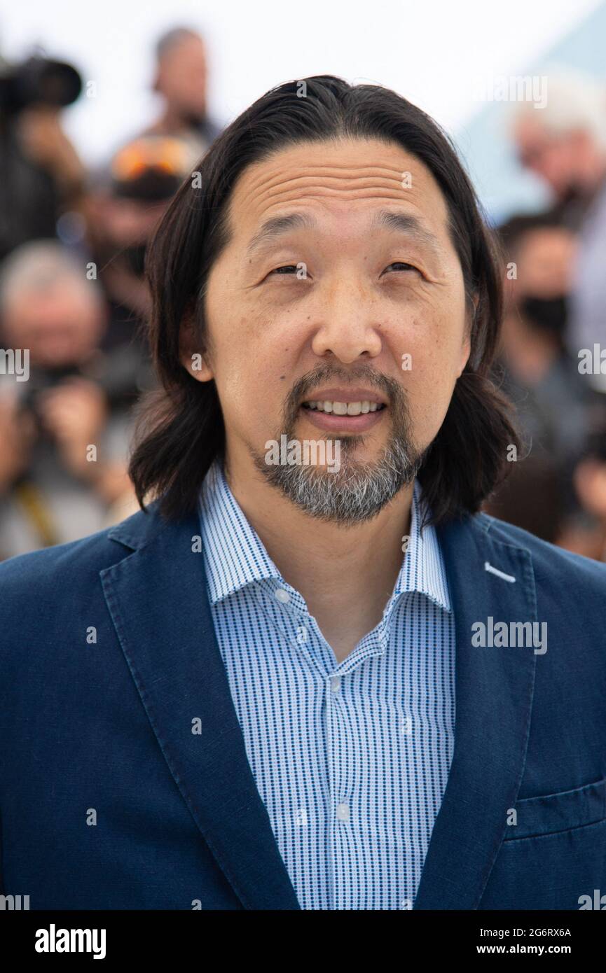 Kogonada attending the After Yang Photocall as part of the 74th Cannes ...
