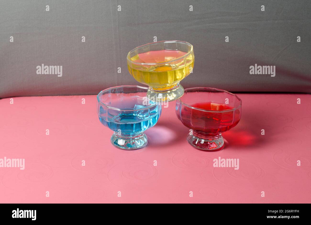 Three colours still life Stock Photo - Alamy