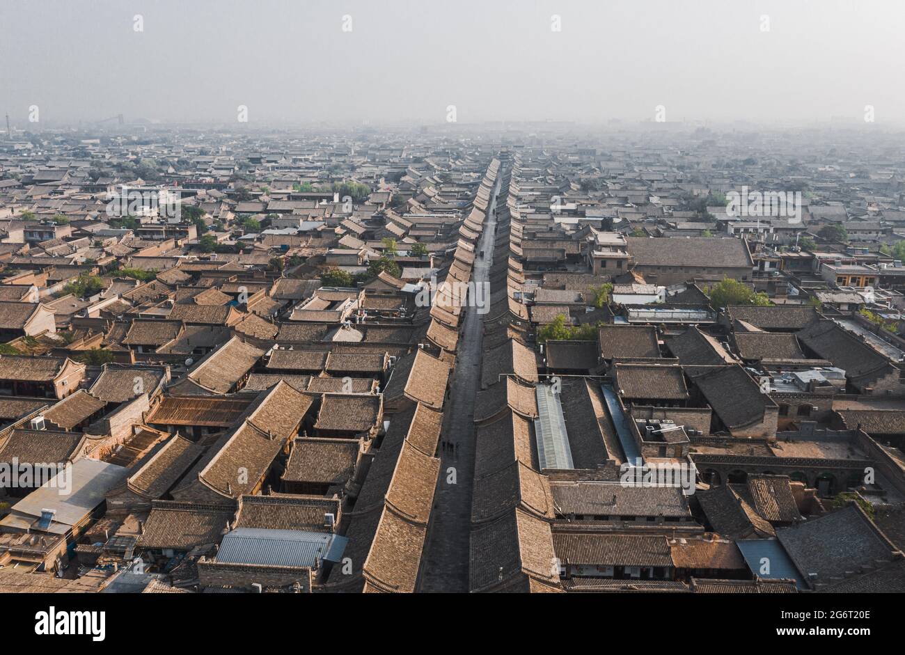 Pingyao aerial hi-res stock photography and images - Alamy