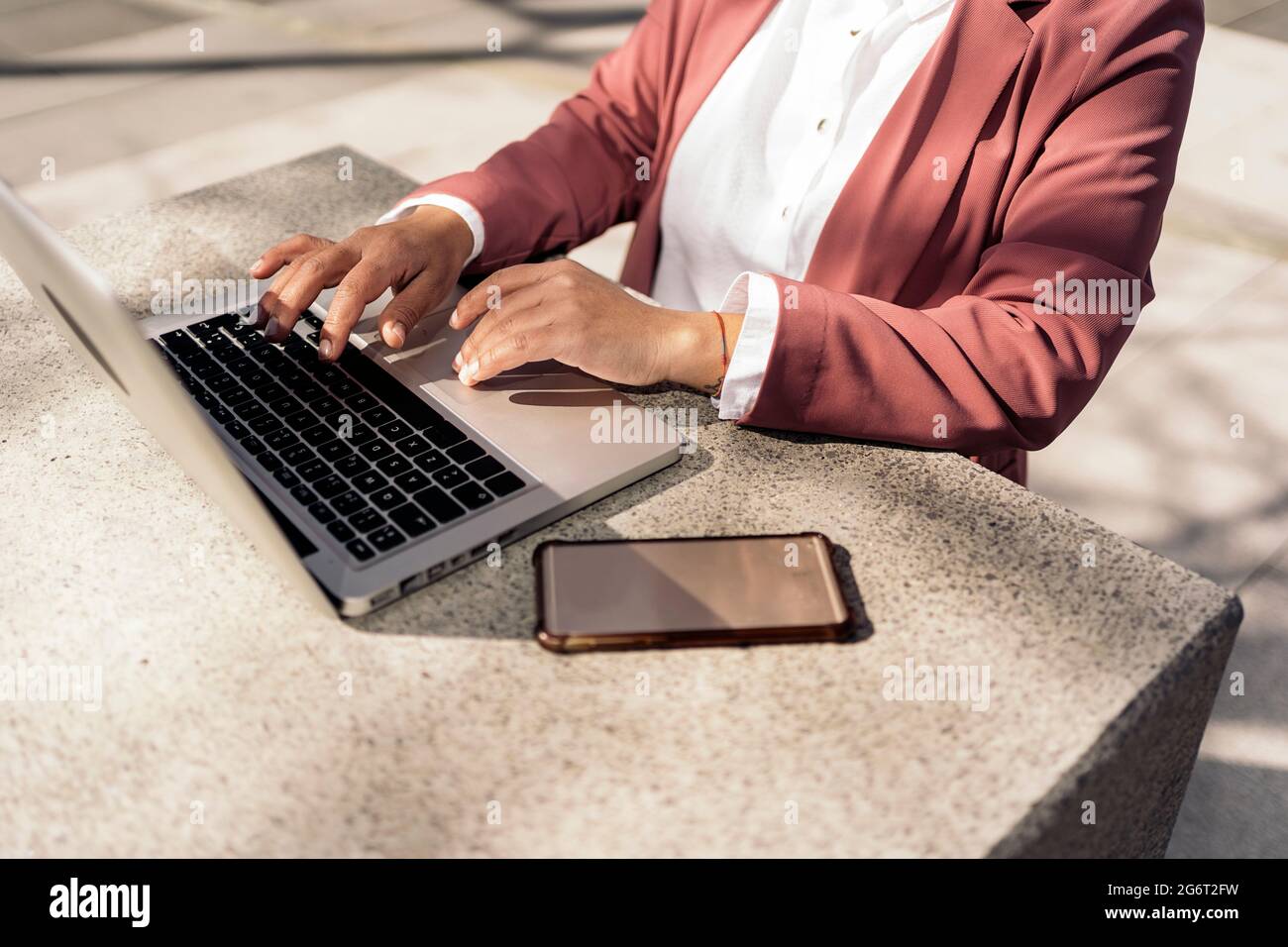 Unrecognized african woman wearing hi-res stock photography and images ...