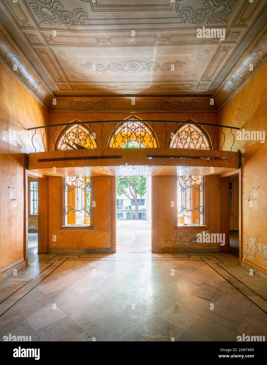 Tabbal Building Endangered Heritage in Beirut, Lebanon Stock Photo - Alamy